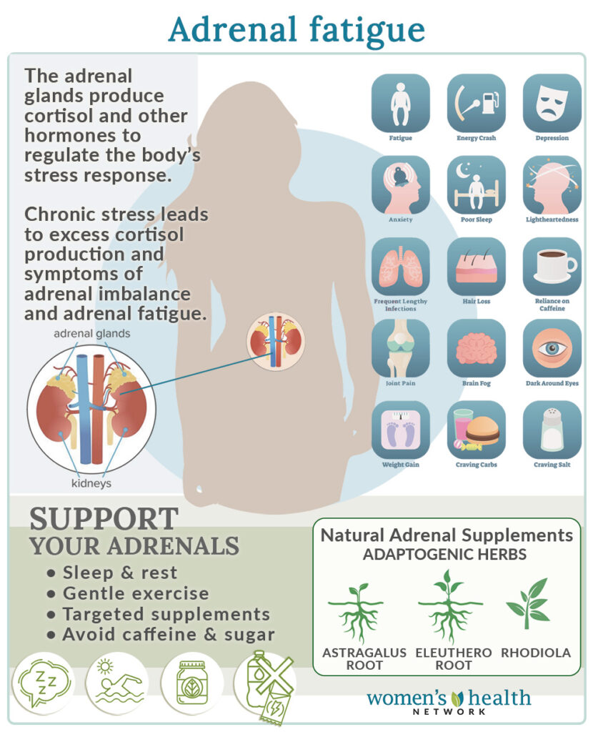 Adrenal Fatigue: Symptoms, Causes and Treatments | Women’s Health Network